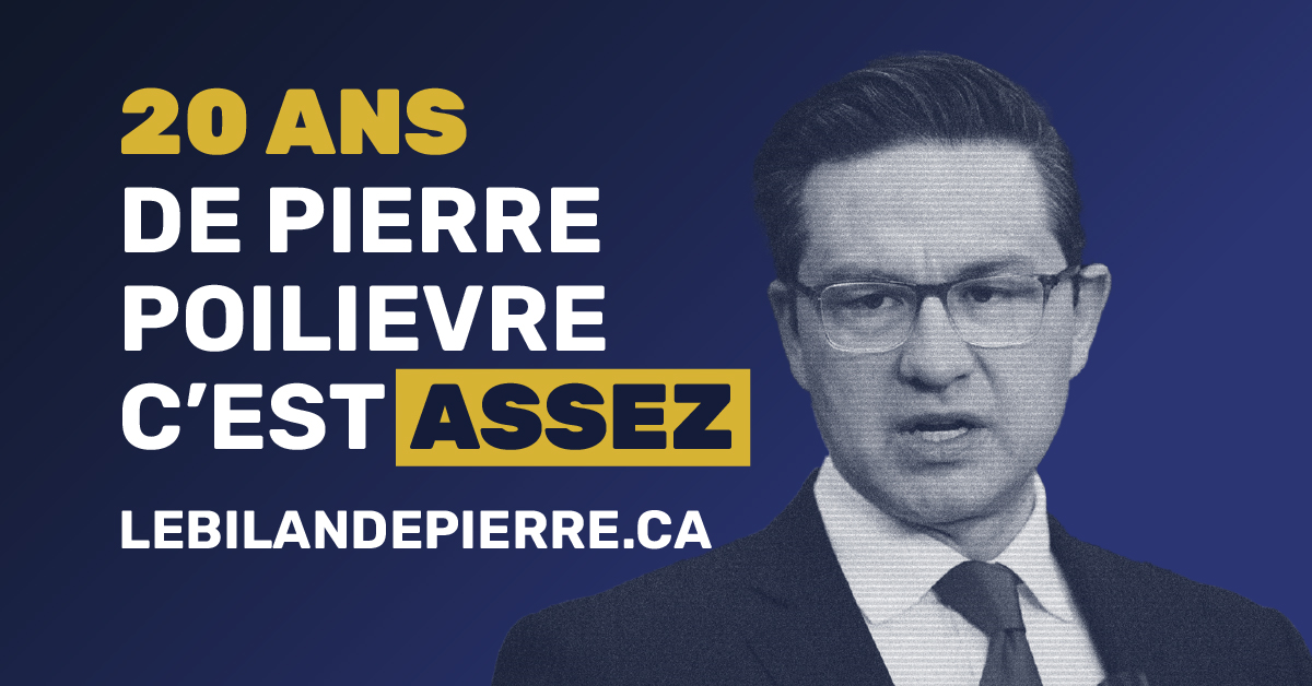 20 ans de Pierre Poilievre